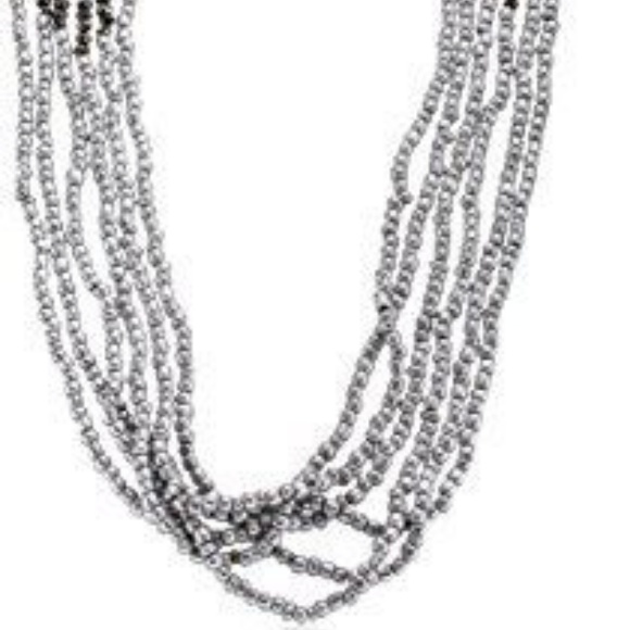 Kenneth Cole | Jewelry | Kenneth Cole New York Multirowbead Necklace ...